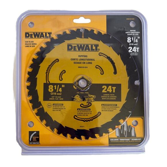 Dewalt | Other | Dewalt 84 Ripping 24 T Circular Saw Blade Dwa181424 ...
